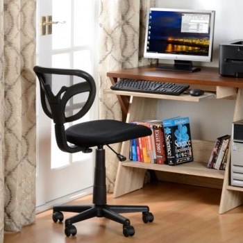RayGar Computer Desk with Drawer and Open Storage Space for Home and ...