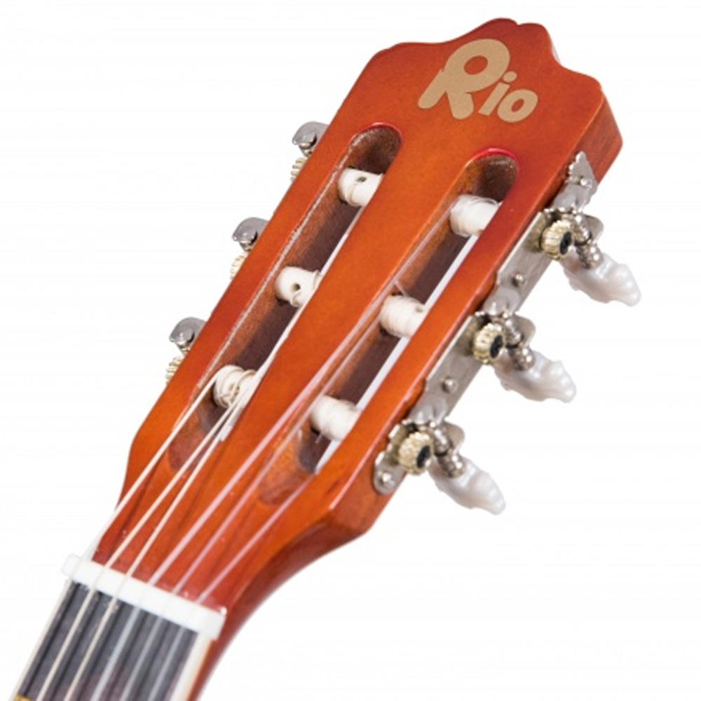 Rio 4/4 size (39") Acoustic Classical Guitar - Natural | Free & Fast P&P