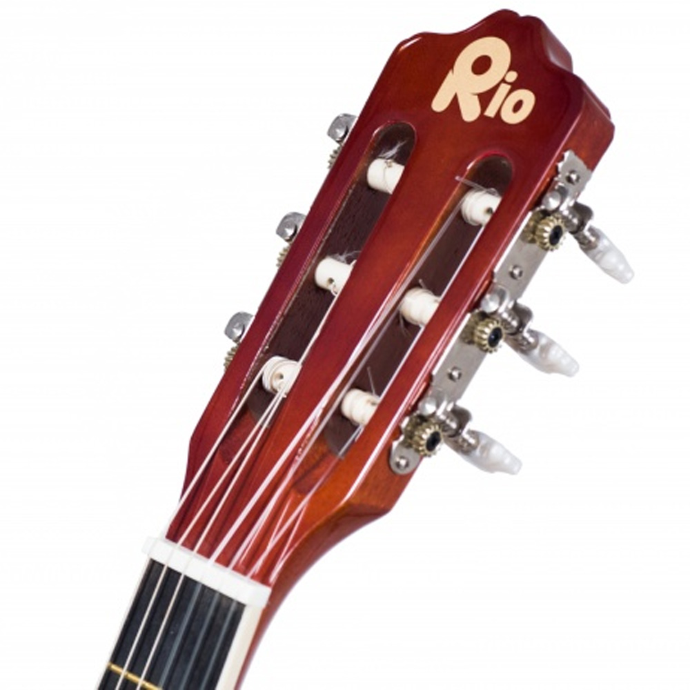 Rio 4/4 size (39") Acoustic Classical Guitar - Sunburst | Free & Fast P&P