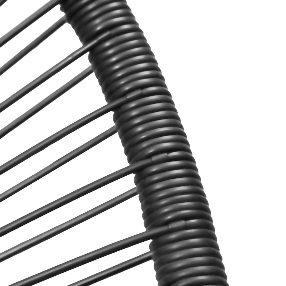 RayGar 3pcs Bistro Egg Designer String Chair Indoor & Garden Set ...