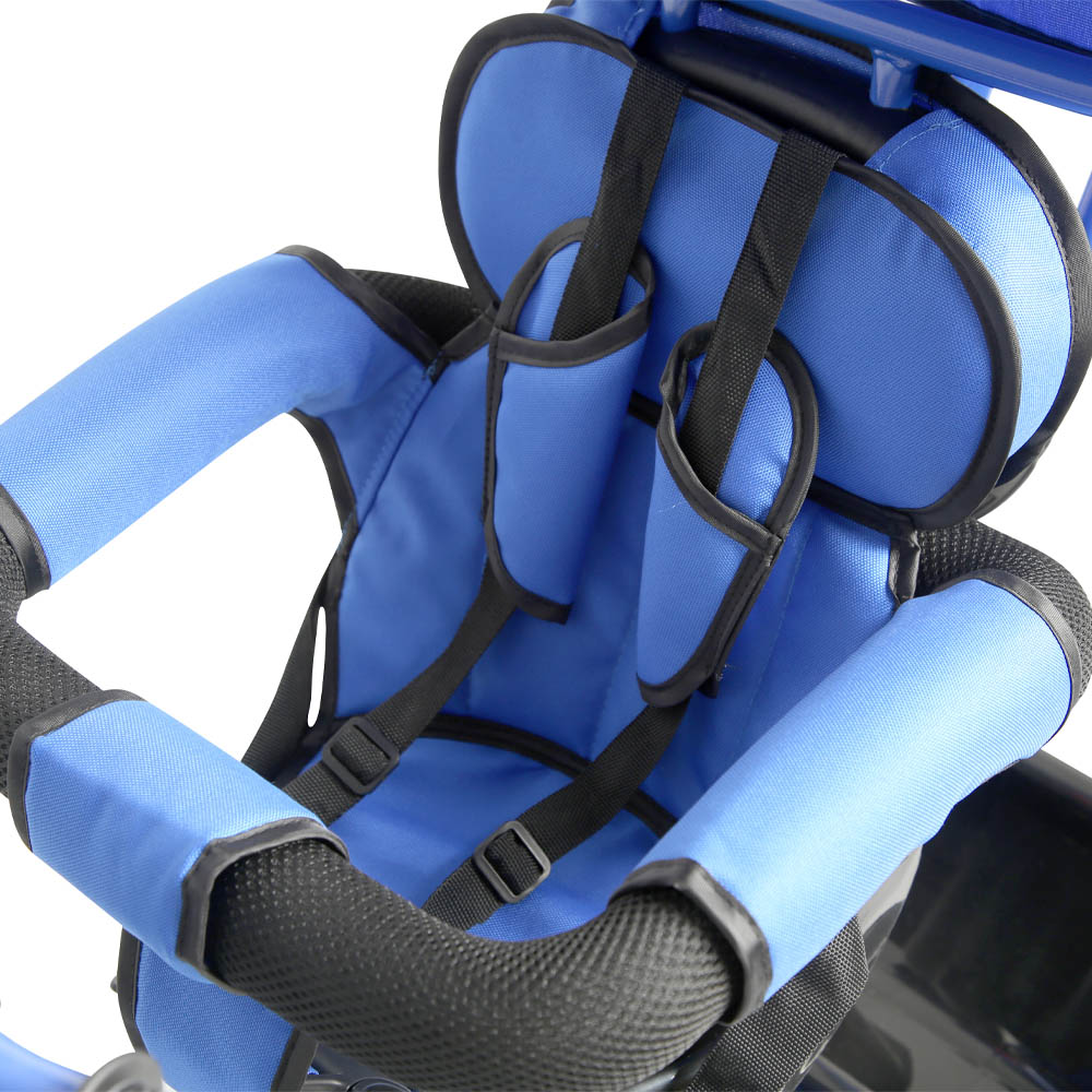 Kiddo Trike 4-in-1 Improved Smart Design with Added Features - Blue ...